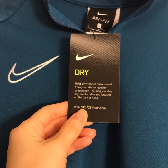 Nike | Tops | Nike Blue Dry Fit Active Long Sleeve Shirt | Poshmark